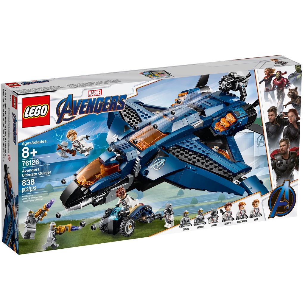 Lego 76126 Marvel Avengers Ultimate Quinjet | Shopee Philippines