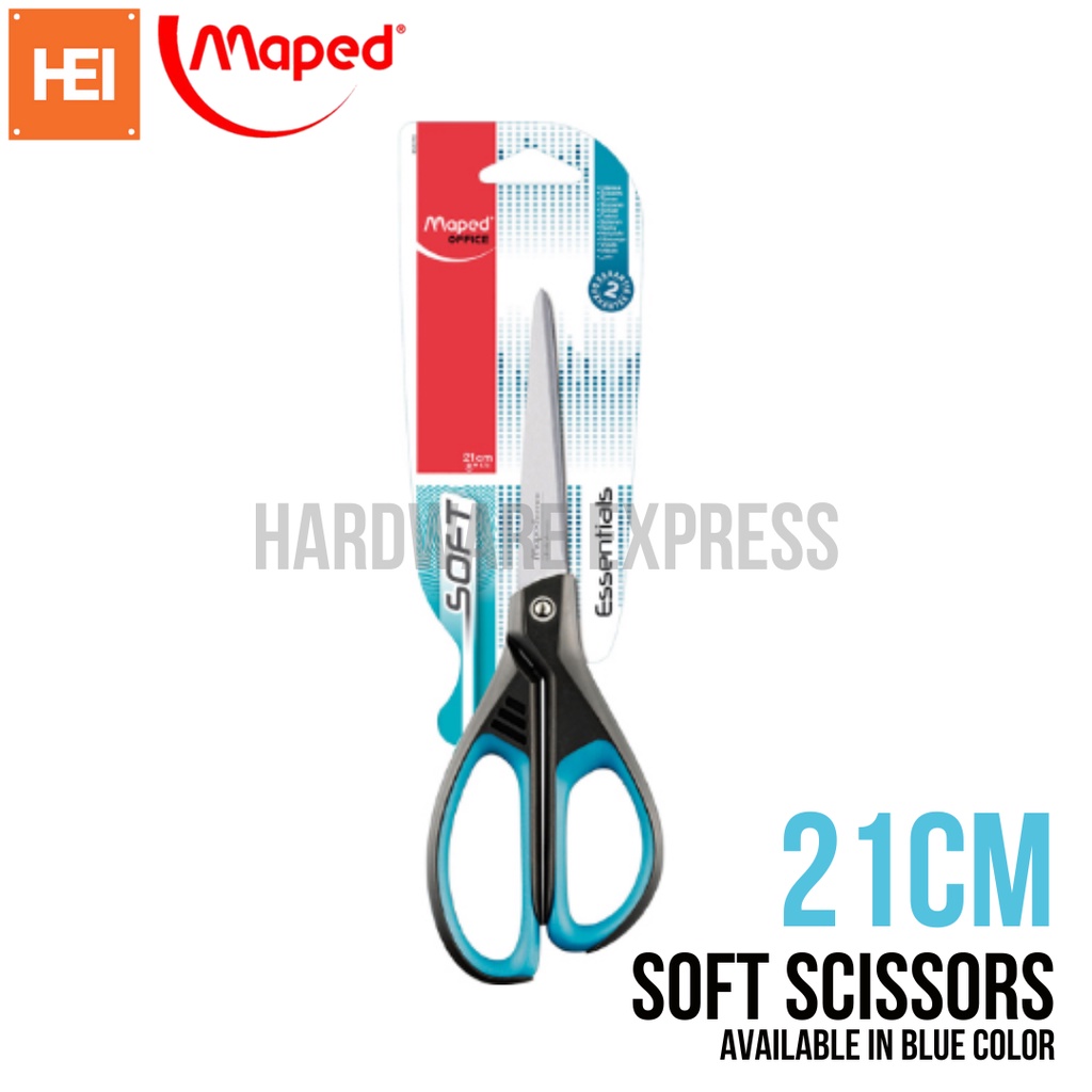 MAPED Essentials 21cm / 8" Soft Scissors #468310 | Shopee Philippines