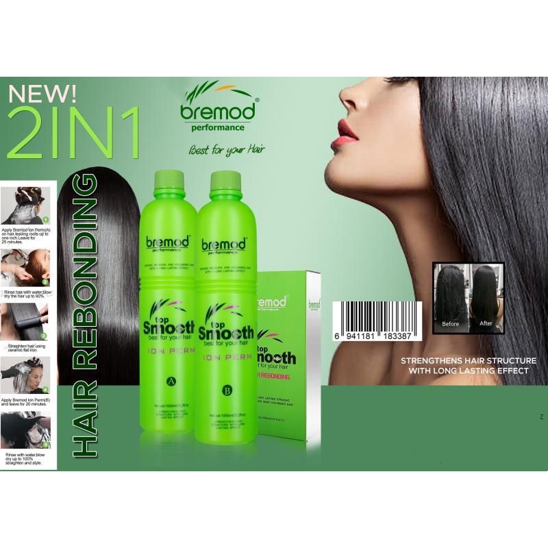 Bremod Hair Rebonding Set Straight Smooth Silky Hair Original / Milk ...