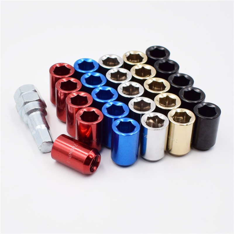 32mm M12x1.5/1.25 Racing Car Wheel Lug Nuts Wheel Rims Lug Nuts Car ...