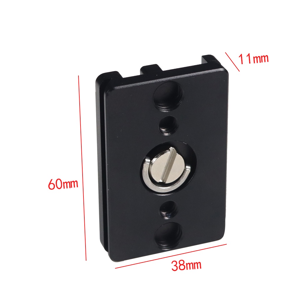 XT-XINTE Camera Tether Tools Tether Block with Arca Quick Release Plate for Tethered Photography ...