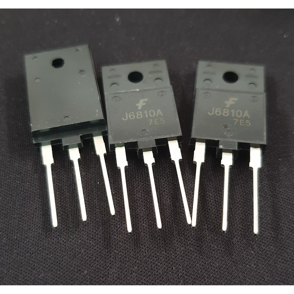 Black 60W 1550V Horizontal Deflection Output Transistor Replacement ...