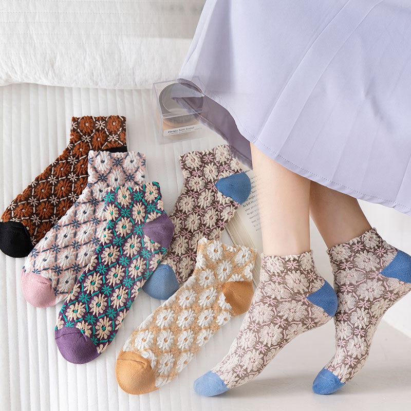 Spring Summer Korean Dongdaemun Socks 2022 New Fashion Socks Girls ...