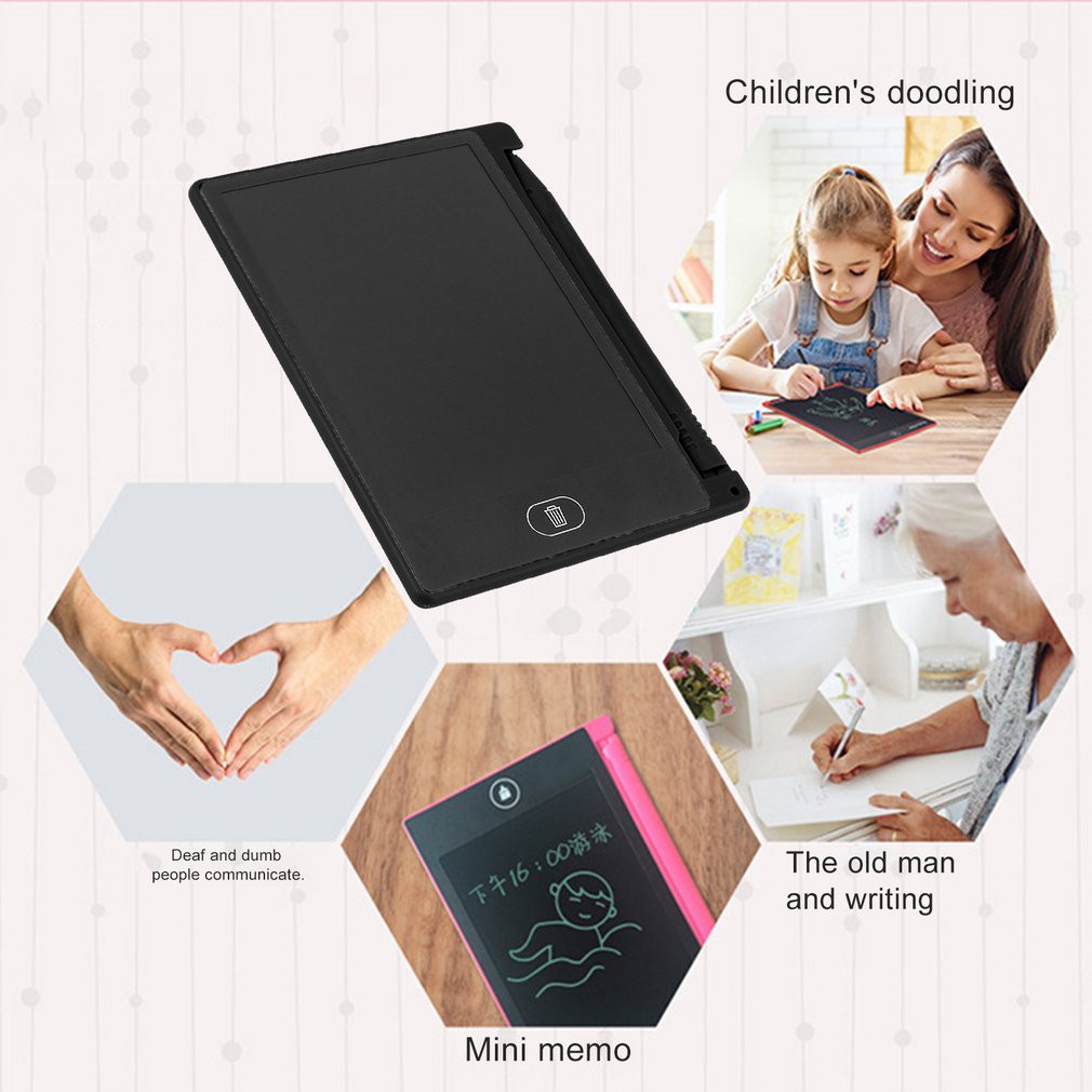 4.4inch Mini Writing Tablet Digital LCD Drawing Notepad Pad | Shopee ...
