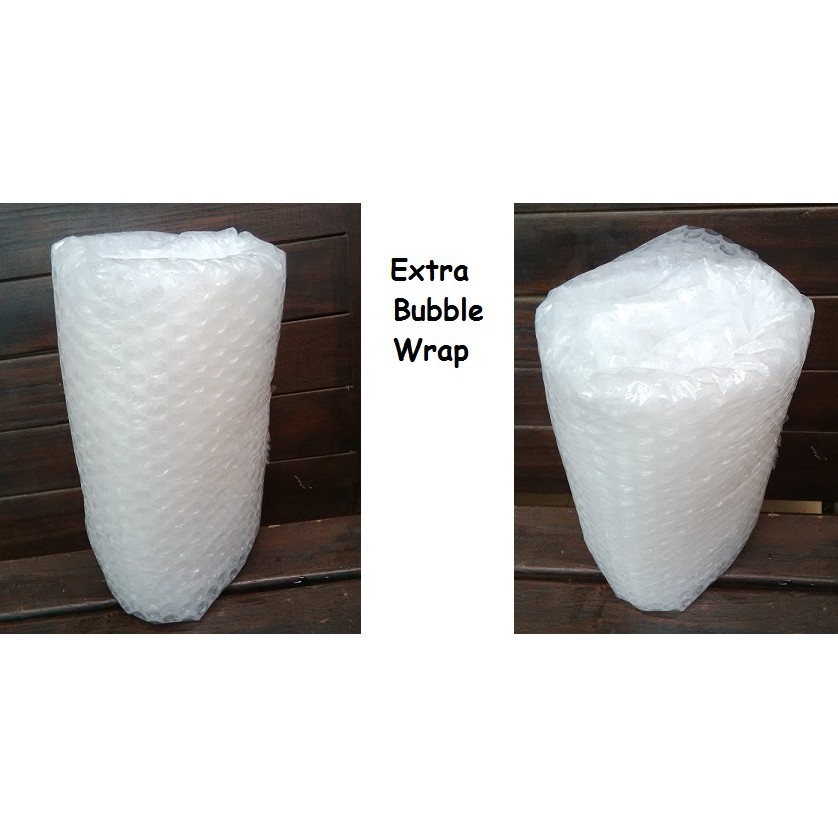 Bubble Wrap plastic for a maximum of 1 KG package for additional ...