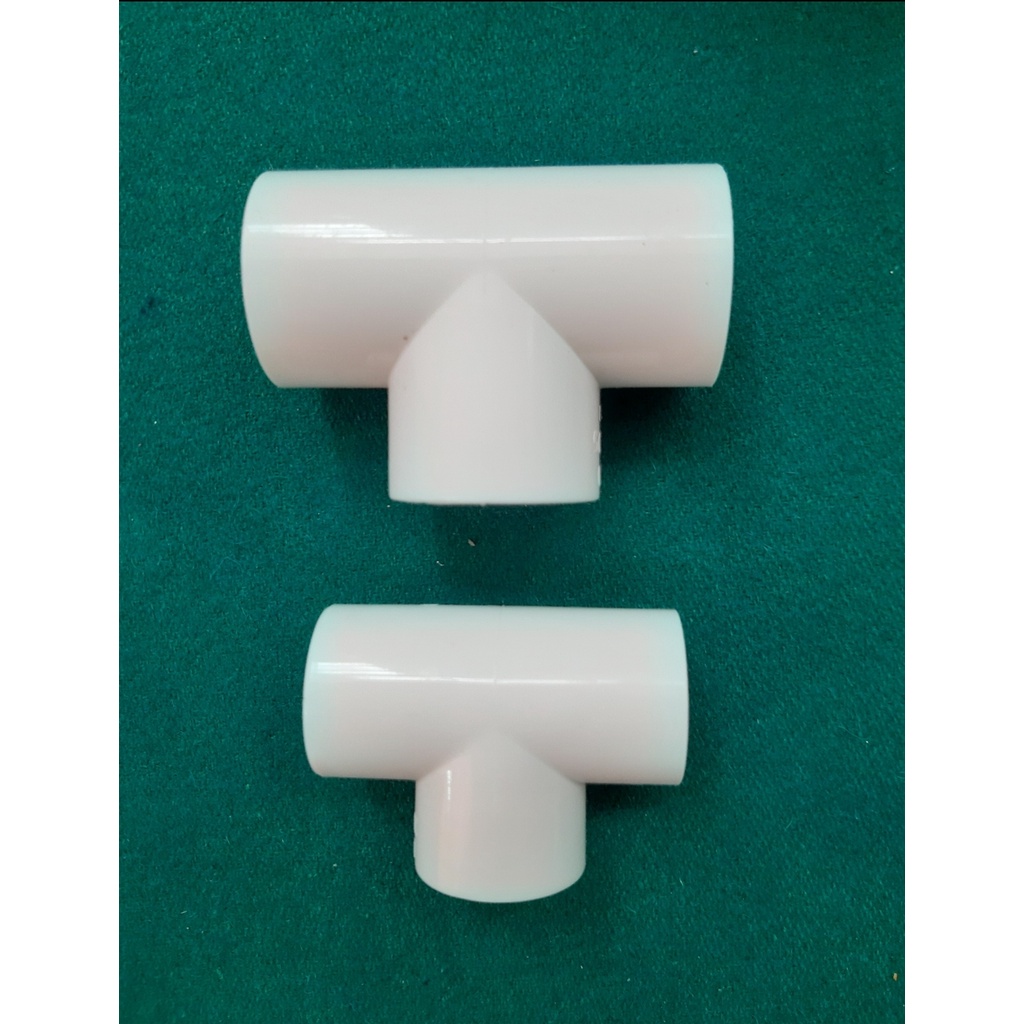 PVC Blue Tee 1/2" & 3/4" | White Tee 1/2" & 3/4" waterline pipe fitting ...