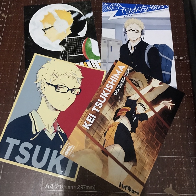 Customize Anime Mini Poster (4pcs) | Shopee Philippines
