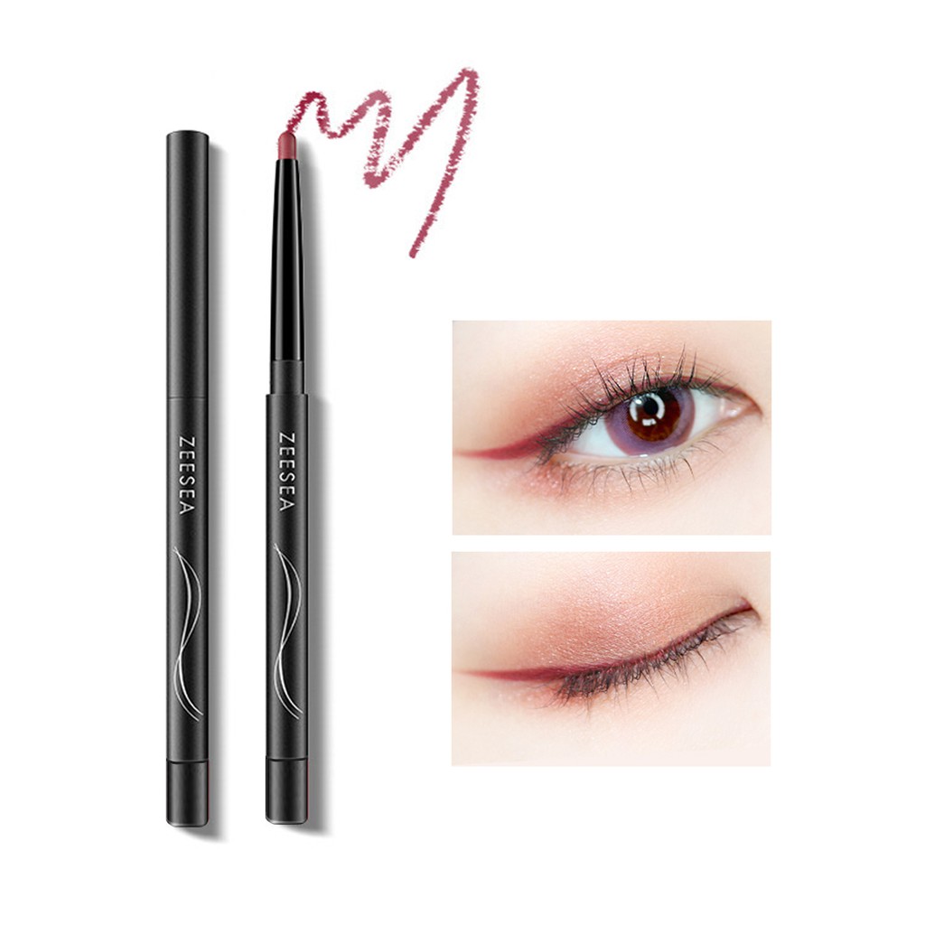 ZEESEA Eyeliner Waterproof 24 Hours Gel Eyeliner Pencil Long Lasting No-smudge Silky Eyes Makeup ...