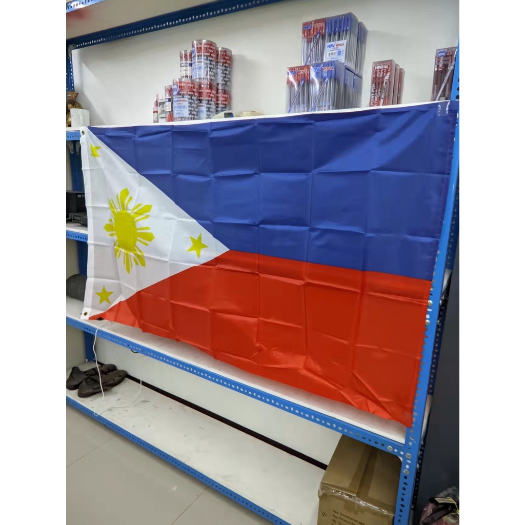 PHILIPPINE FLAG BIG SIZE (86CMx147CM) | Shopee Philippines