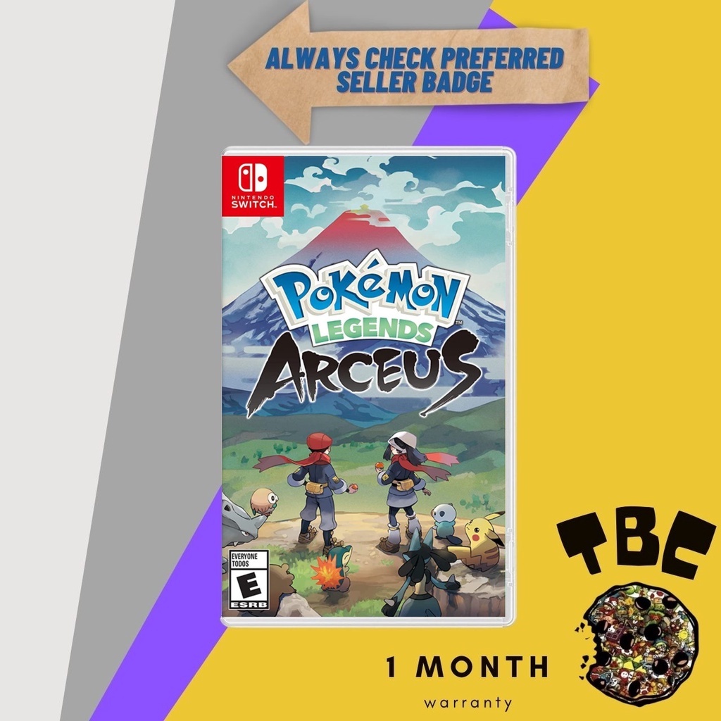 Switch Pokemon Legends Arceus - Nintendo Switch [US] | Shopee Philippines