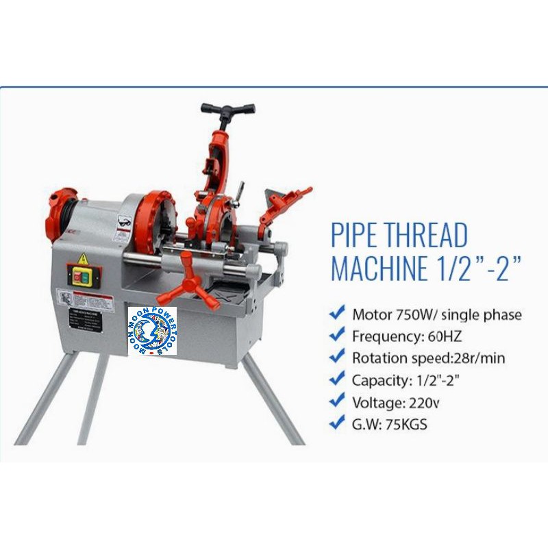 FUJIMA JAPAN ELECTRIC PIPE THREADING MACHINE 1/2-2" | Shopee Philippines