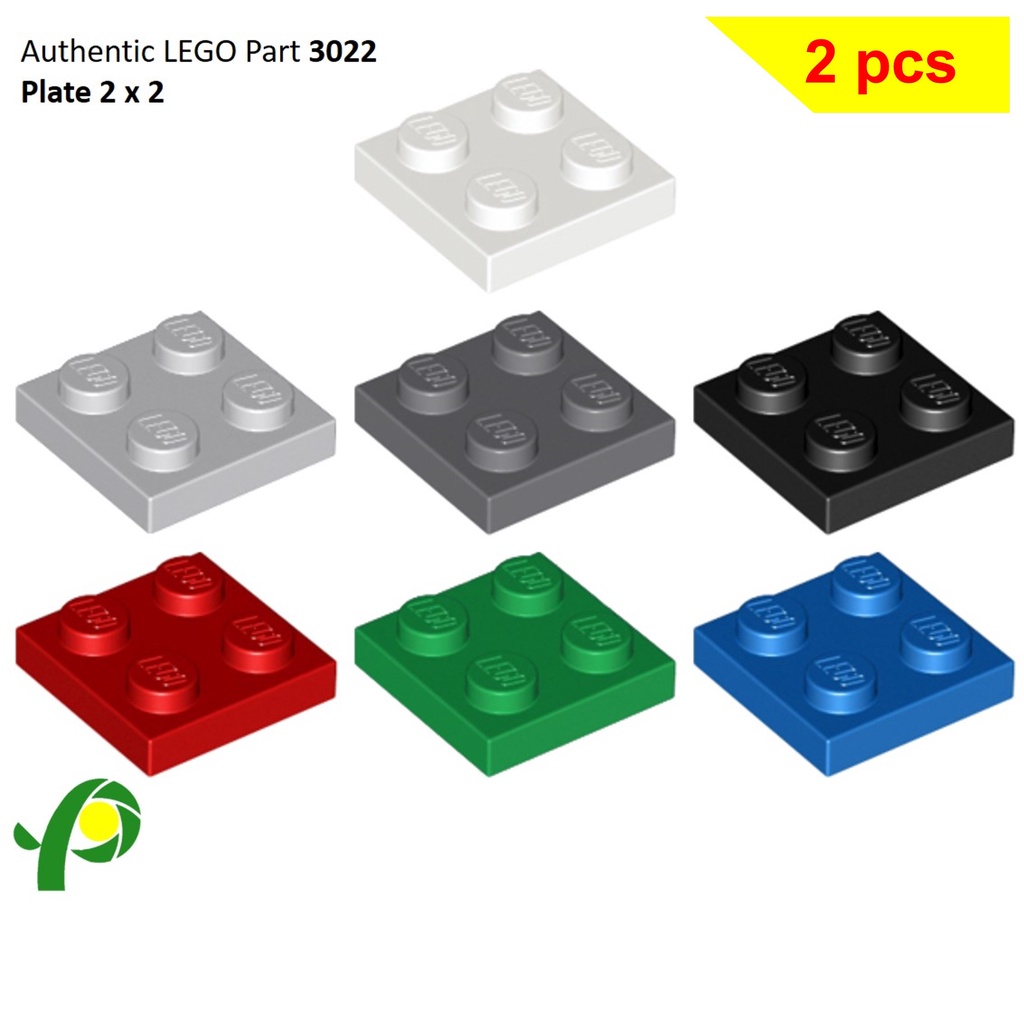 LEGO Parts 3022 Plate 2x2 | Shopee Philippines
