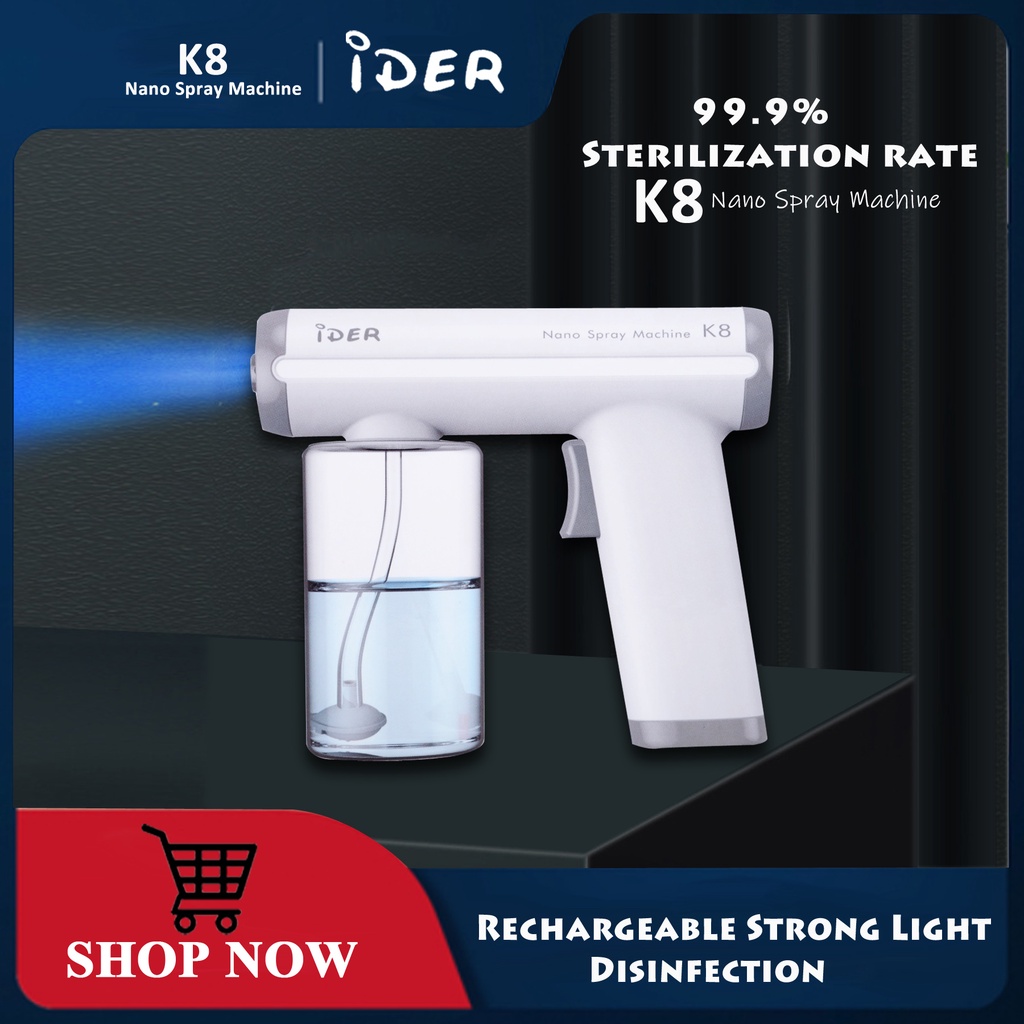 IDER Handheld Disinfection Machine Gun Blue Light Nanometer ...