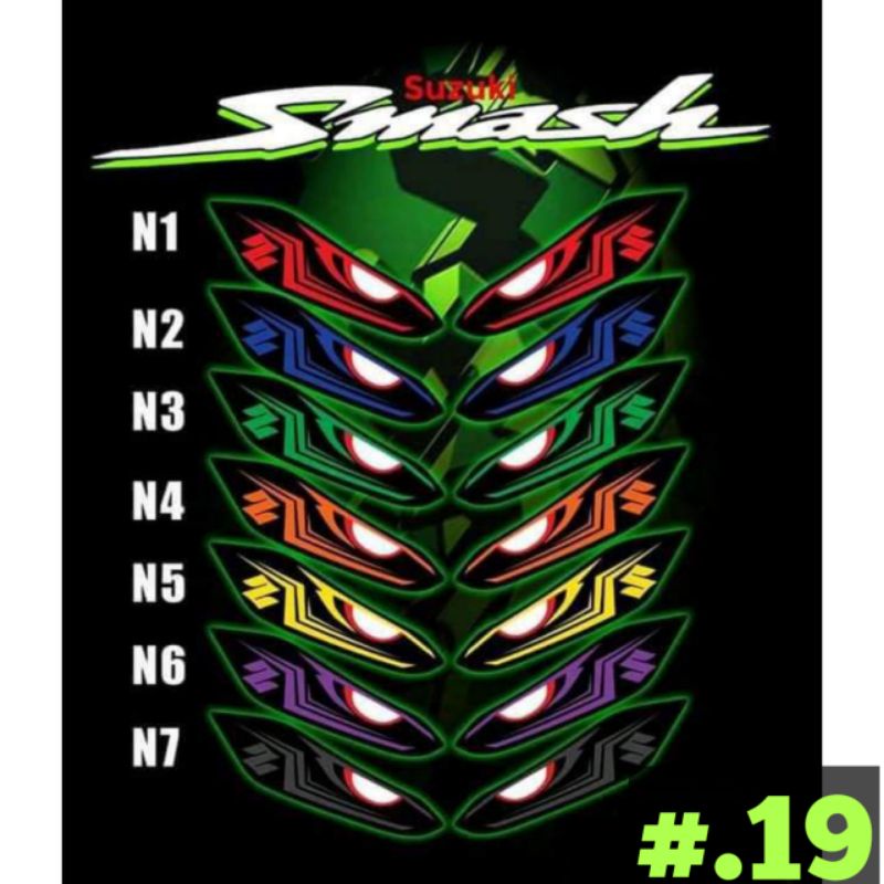 Suzuki Smash Flash Winker Eye transparent | Shopee Philippines