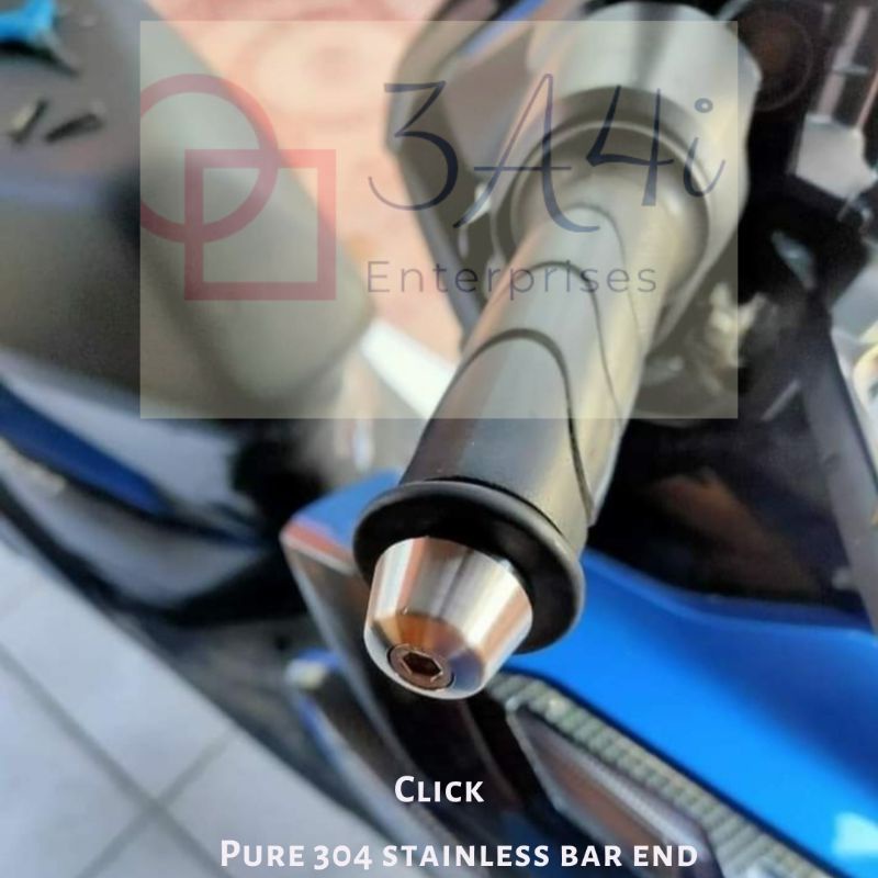 AUTHENTIC 100% PURE 304 STAINLESS STEEL WITH FREE BOLTS (Click125/Beat ...