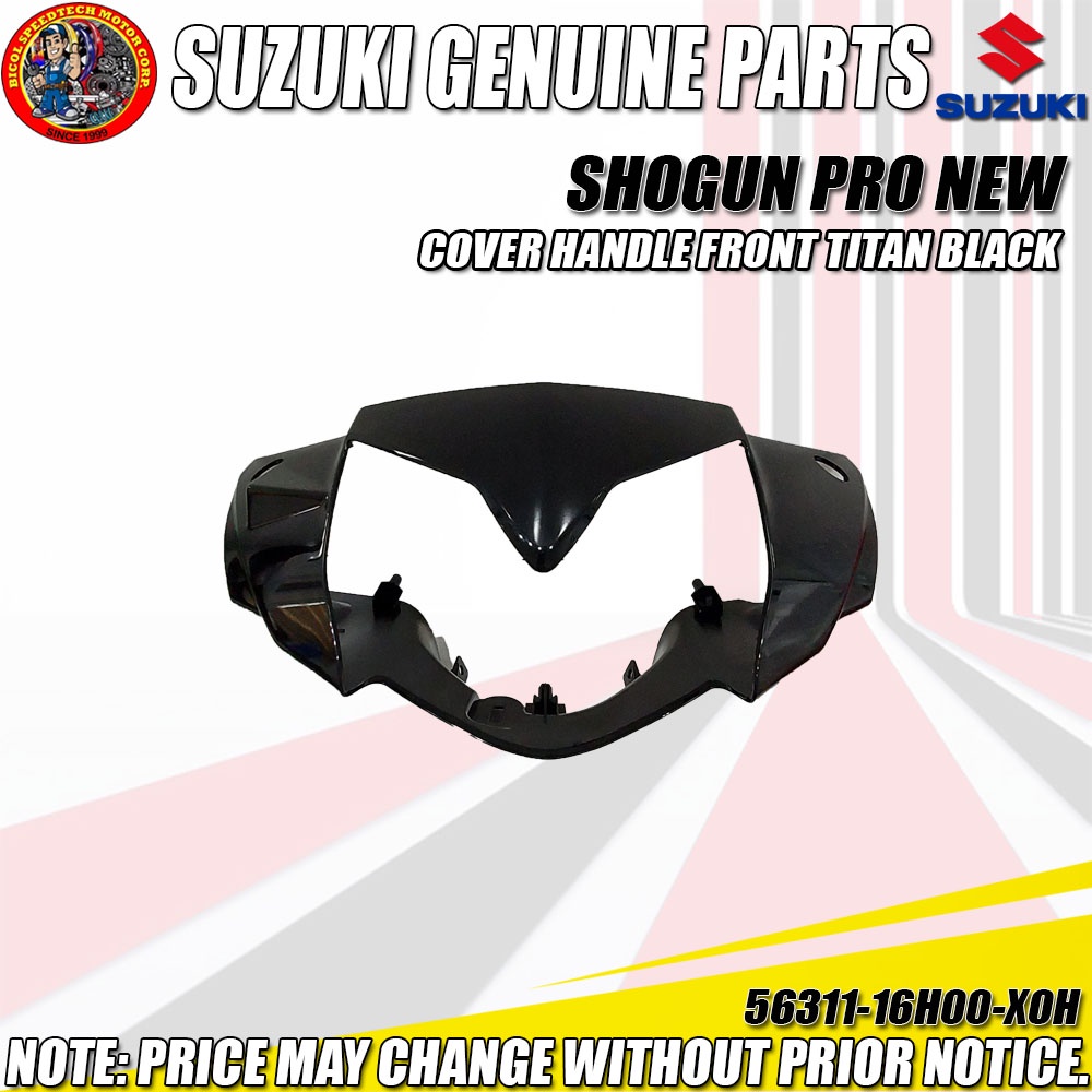SHOGUN PRO NEW COVER HANDLE FRONT (SGP) (Genuine: 56311-16H00-X0H ...