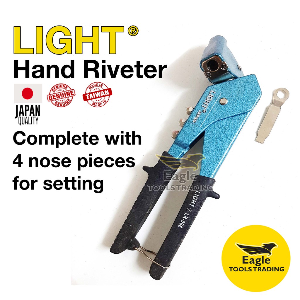 Light Hand Riveter Rivet Gun, Hand Riveter, Professional Riveter Swivel ...
