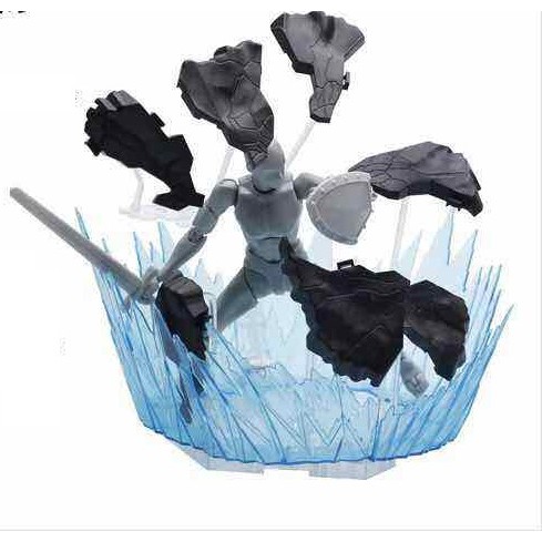 Effect Aura Impact Soil Damage BLACK Stand Base Action SHF Figma ...