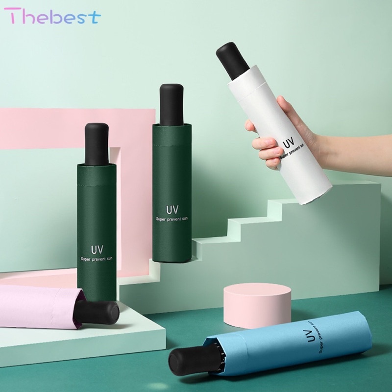 Thebest Automatic UV Sunscreen Eight Bone Umbrella Protection Sunshade ...