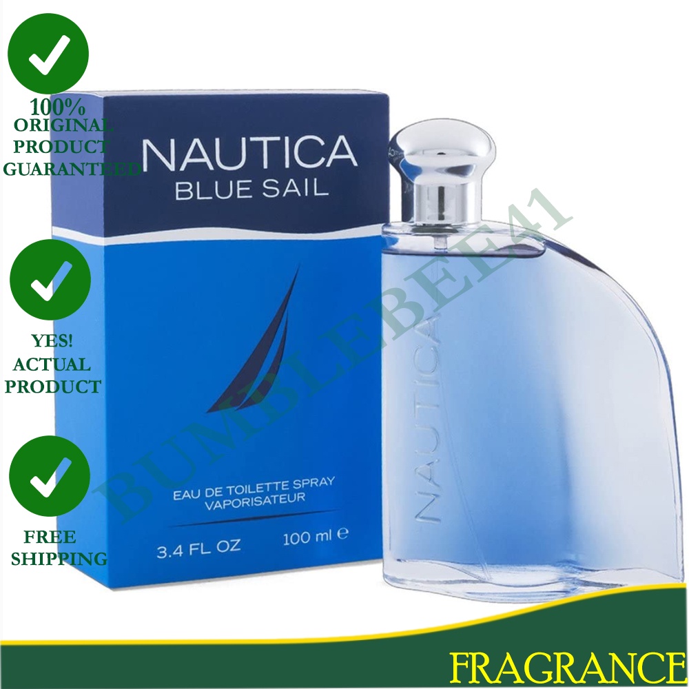 Nautica Blue Sail EDT 100ML By Nautica for Men | Shopee Philippines