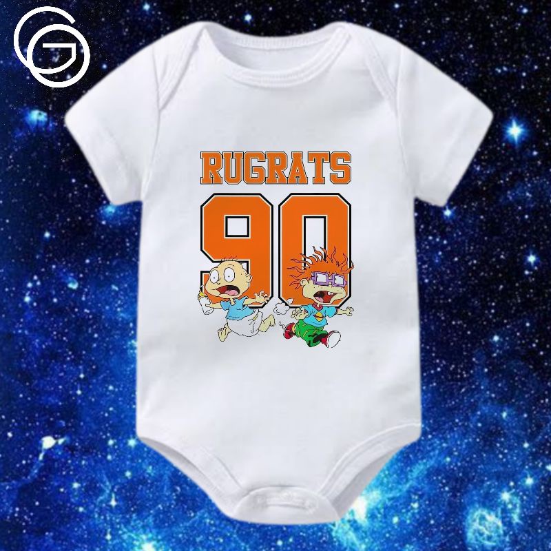 Rugrats BABY JUMPER 90 T-SHIRTS CARTOON BABY KIDS AGES 0 TO 12 MONTHS ...