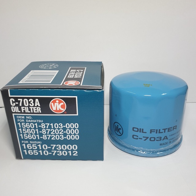 Vic Oil Filter C-703A Suzuki Super Carry (C703A) | Shopee Philippines