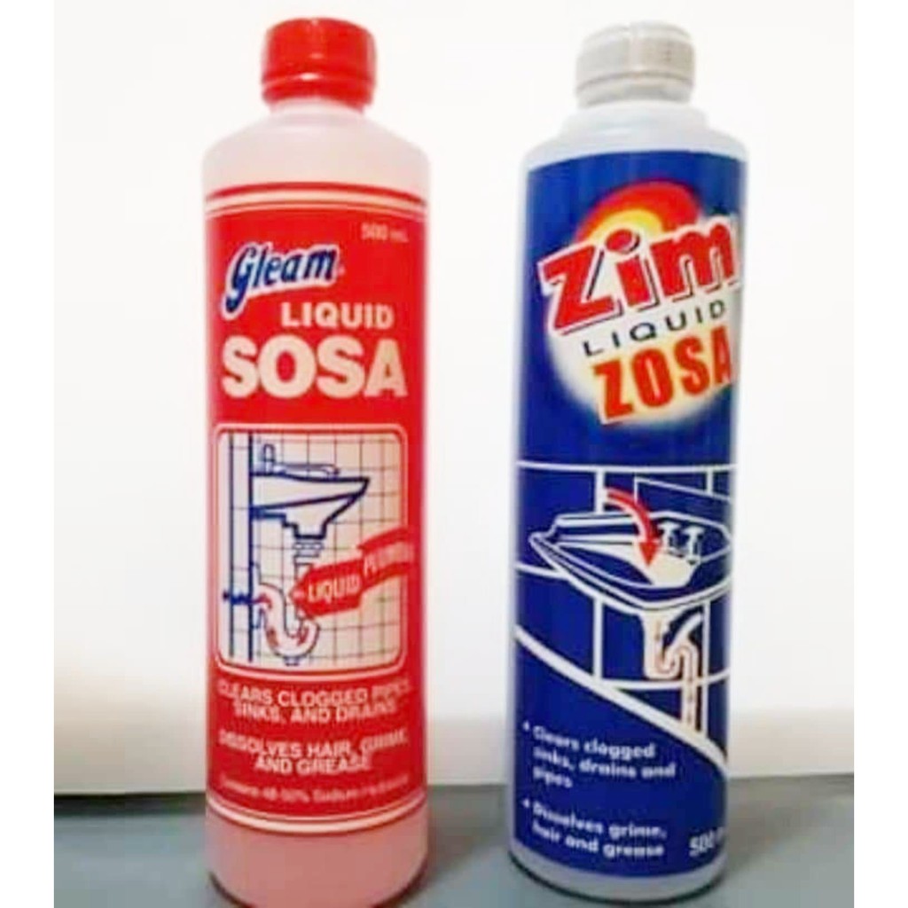 Gleam / Zim Liquid Zosa 500mL | Shopee Philippines