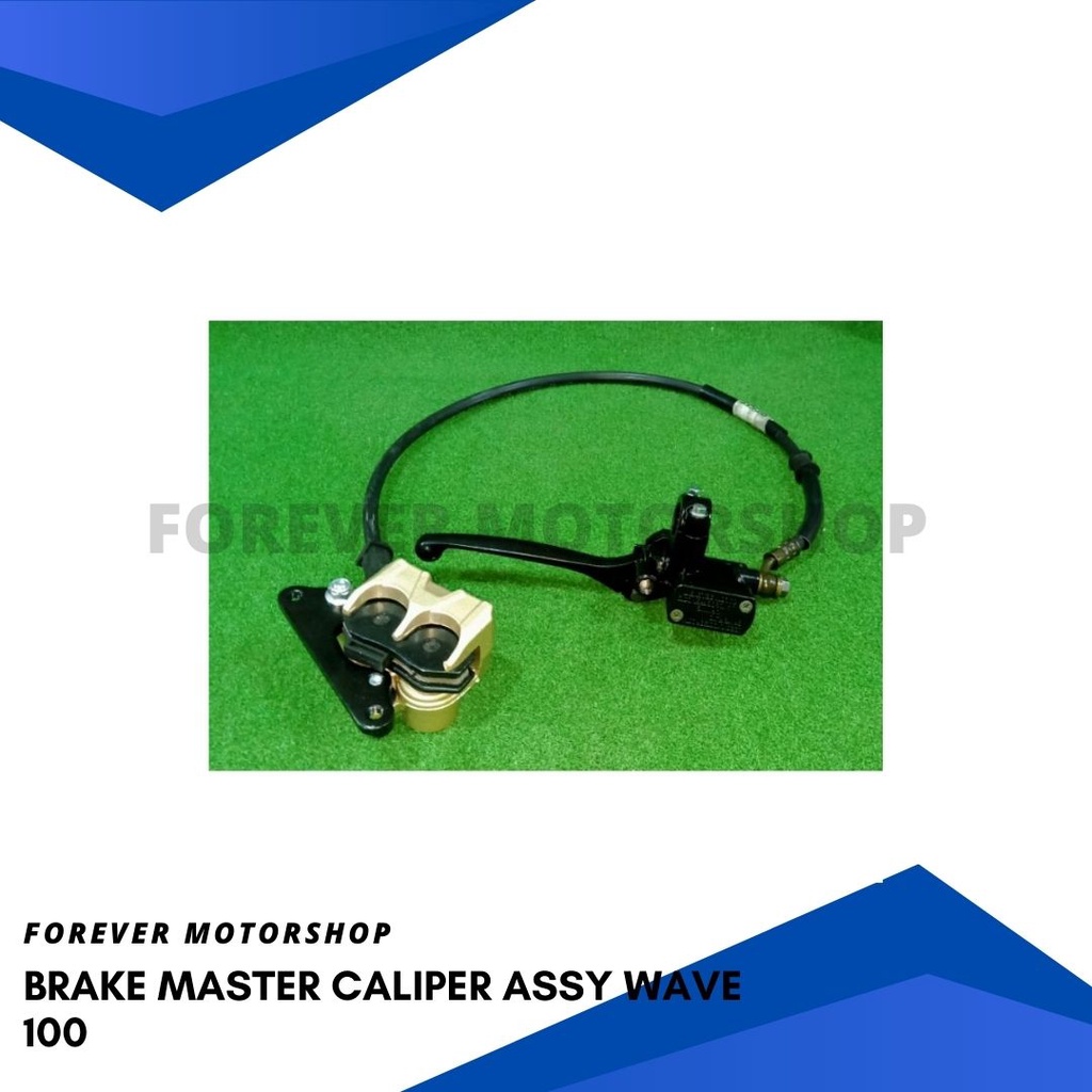 Brake master caliper assy wave 100/wave 125/wave rusi | Shopee Philippines