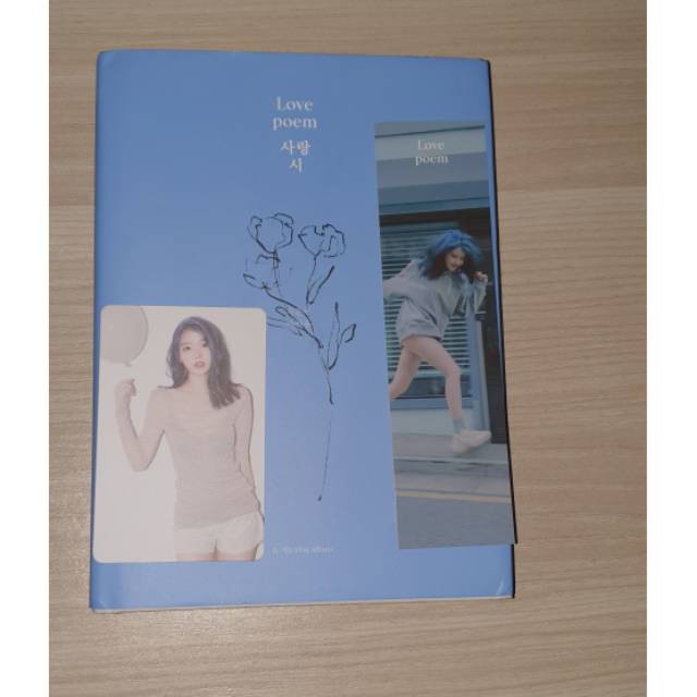 Iu LOVE POEM ALBUM (MINUS POSTER) | Shopee Philippines