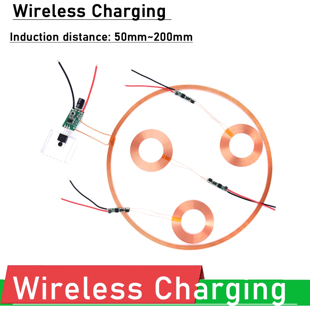 200MM Distance DC 24V Wireless power supply remote power supply module ...