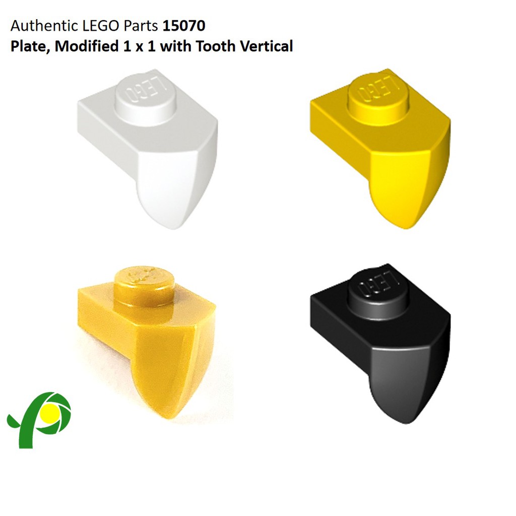 LEGO Parts 15070 Plate Modified 1x1 with Tooth Vertical | Shopee ...