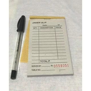 Shop order slip for Sale on Shopee Philippines