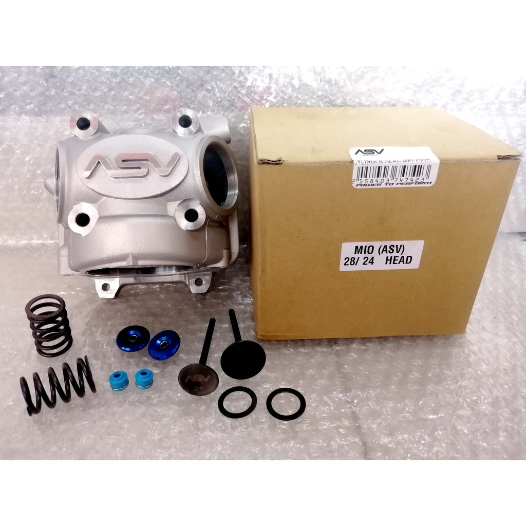 ASV cylinder head big valve sporty/soulty (24/28) | Shopee Philippines