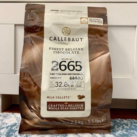 Callebaut 2665 Finest Belgian Chocolate – Milk Callets 1kg(REPACKED ...