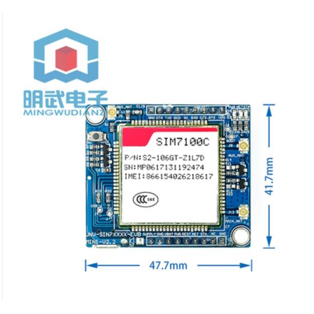 SIM7100E SIM7100C SIM7100 4G Module Development Board for Raspberry Pi Android Linux Windows ...