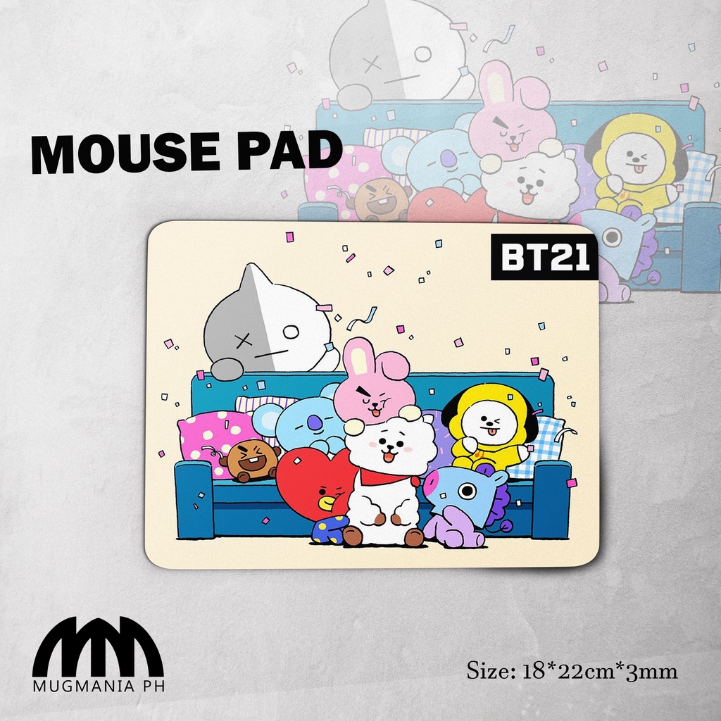 KPOP Mouse Pad - Mugmania - KPOP Character - KPOP Mouse Pad V5 - 18 ...