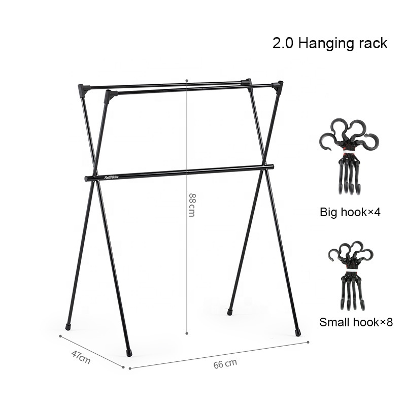 Naturehike Camping Aluminum Alloy Triangular Hanging Rack | Shopee ...