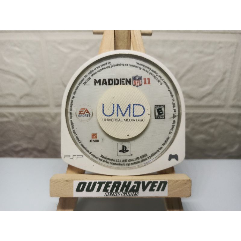 PSP UMD Madden NFL 11 R1 (Standard Edition) | Shopee Philippines