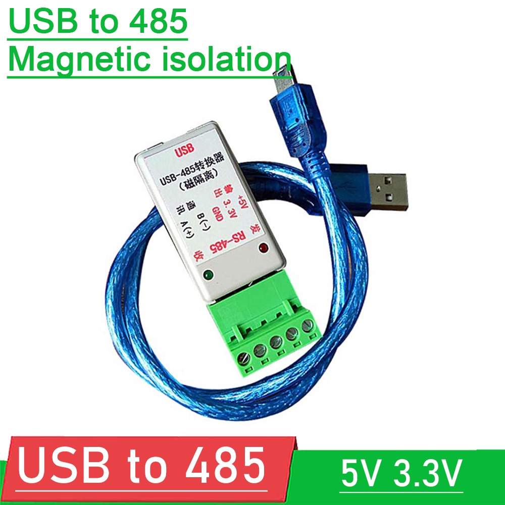 USB to RS485 magnetic isolation Converter Adapter ch340T Chip USB/485 ...