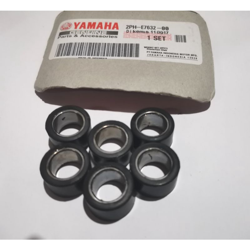 Flyball - Yamaha Genuine Weight Roller ( Bola ) Parts - Mio i 125 /s ...