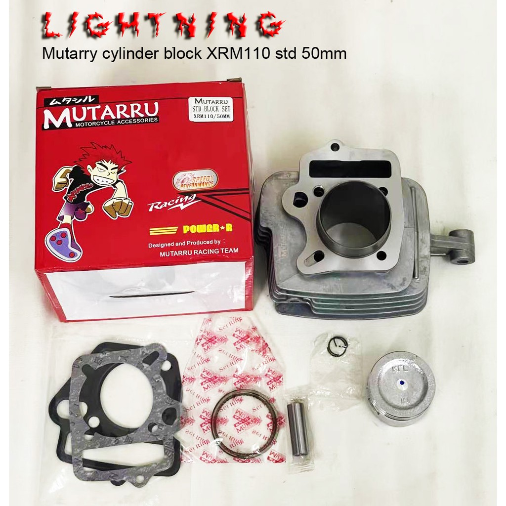 Mutarru cylinder block all Model W125 W100 Raider150 XRM110 Mio ...