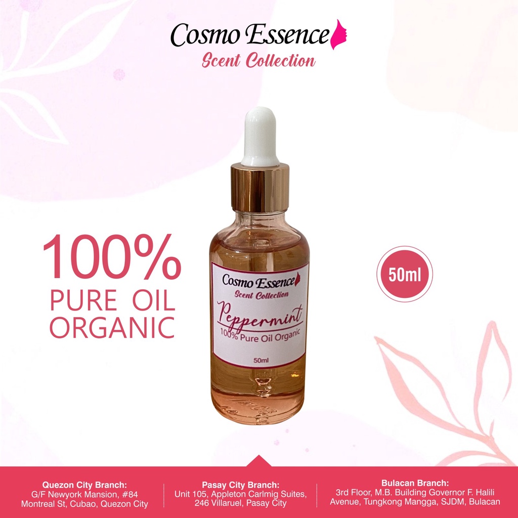 50ml PEPPERMINT Aromatic Scent 100% Pure Oil by Cosmo Scent Collection ...