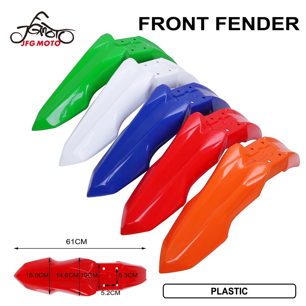 JFG MOTO Universal Front Fender For crf klx ktm honda yz xtz yz exc ...
