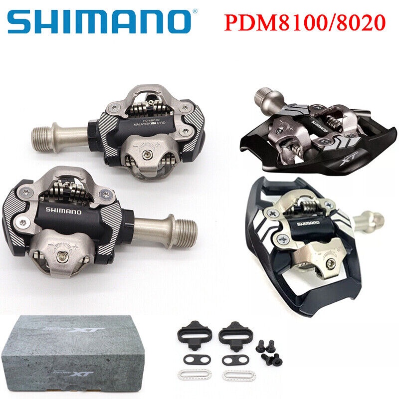 Shimano Decore XT PD-M8100 M8000 M8020 Pedal MTB Self-Locking Clipless Pedal With SH51 Shimano ...