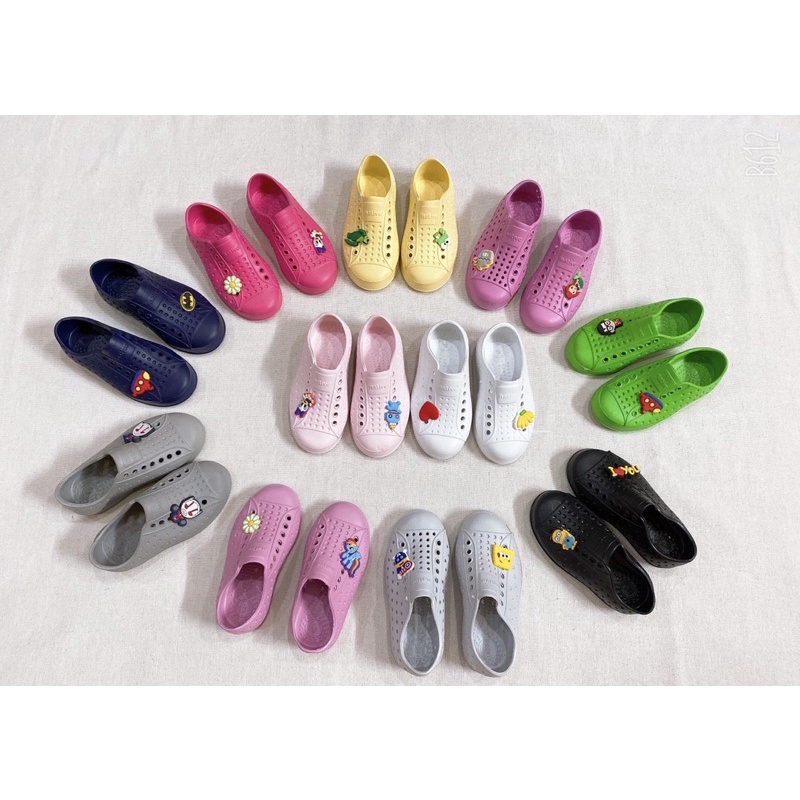 Native loafers made in Europe and America for boys and girls | Shopee ...