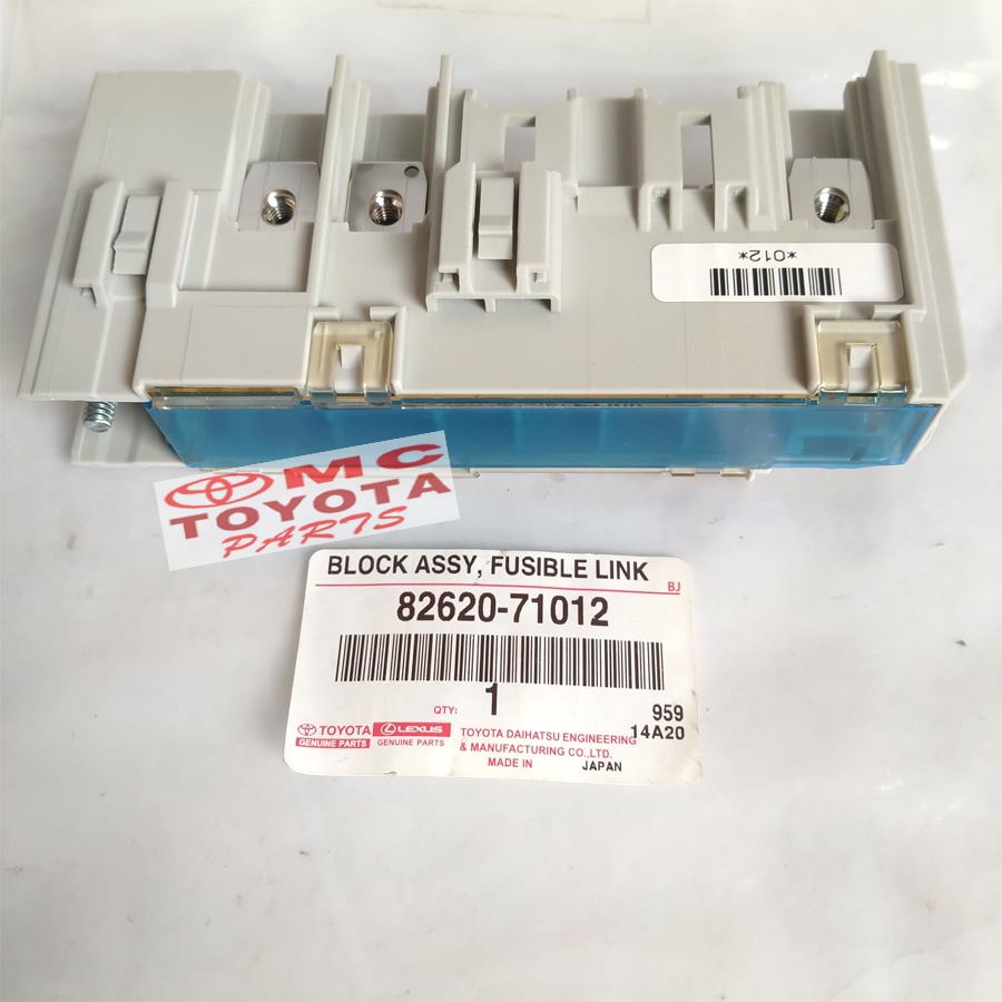 Block Fusible Link Fuse Box Fuse Box Innova Hilux Fortuner 82620-71010 ...