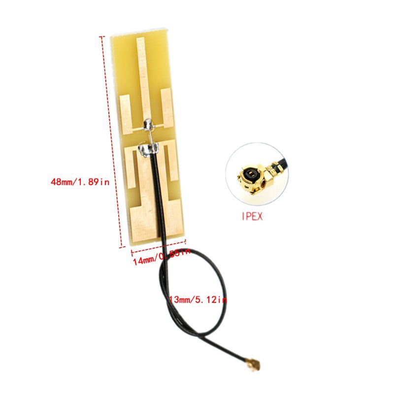 2.4G/5.8G Dual Band Antenna 8DBI High Gain Internal PCB Aerial for WiFi Router | Shopee Philippines