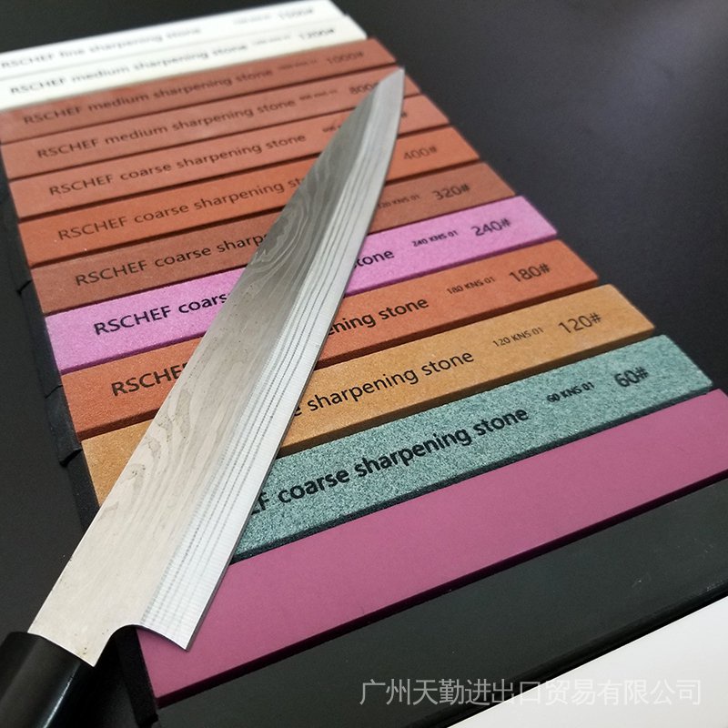 all new ruixin knife sharpener Natural stone sharpener oil stone angle ...