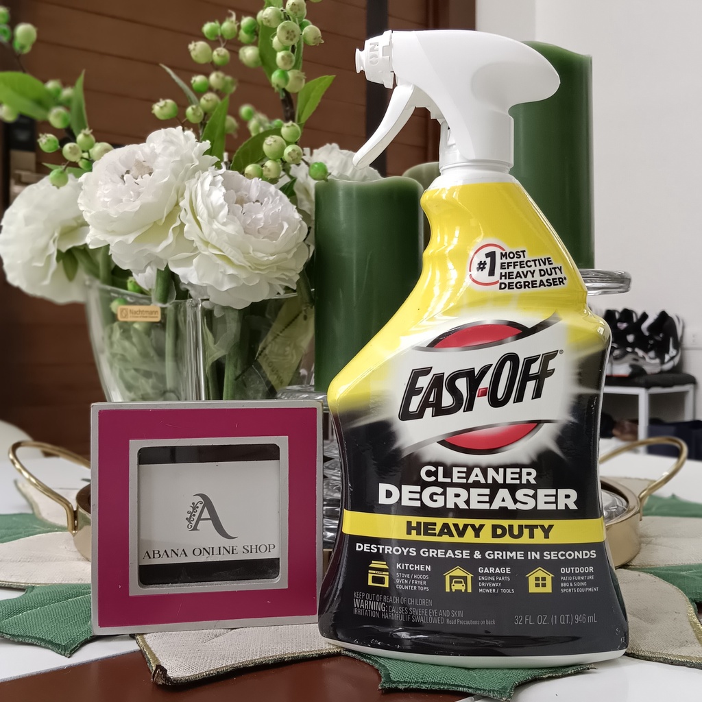 Easy Off Heavy Duty Degreaser Cleaner Spray, 32 fl oz | Shopee Philippines