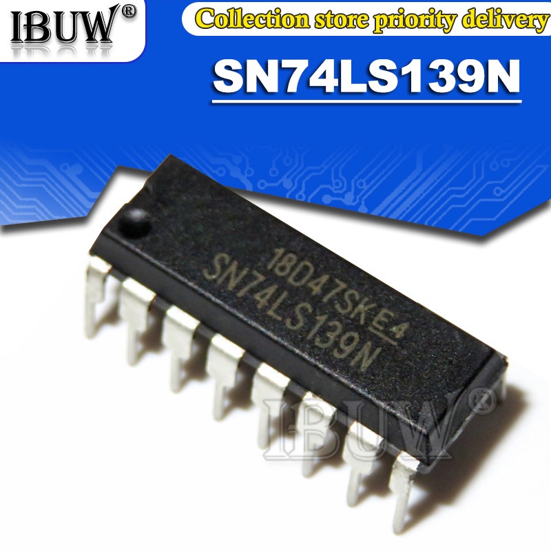 10PCS SN74LS139N DIP16 SN74LS139 74LS139N 74LS139 DIP Integrated IC ...